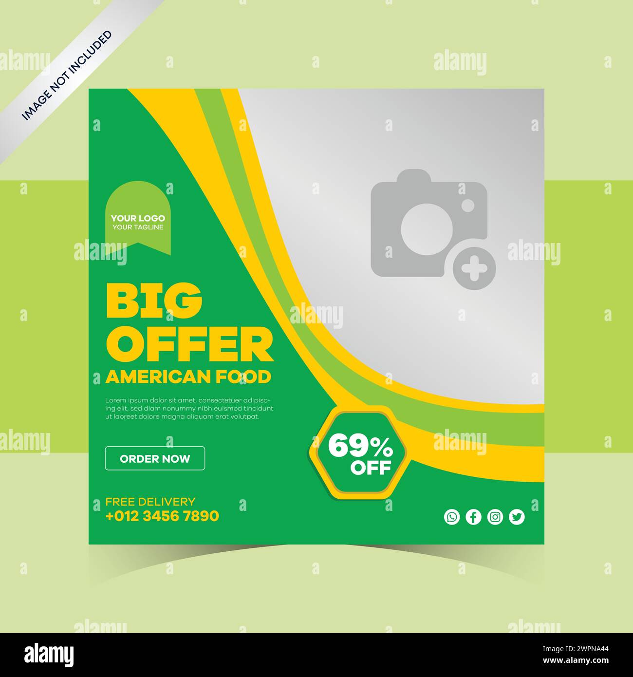 Restaurant social media banner template for business promotion food ... Restaurant social media banner template for business promotion food ...