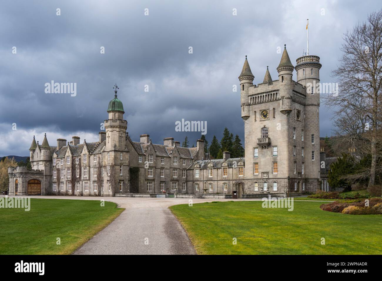 United Kingdom, Scotland, Balmoral, Balmoral Castle, Queen Elizabeth II ...