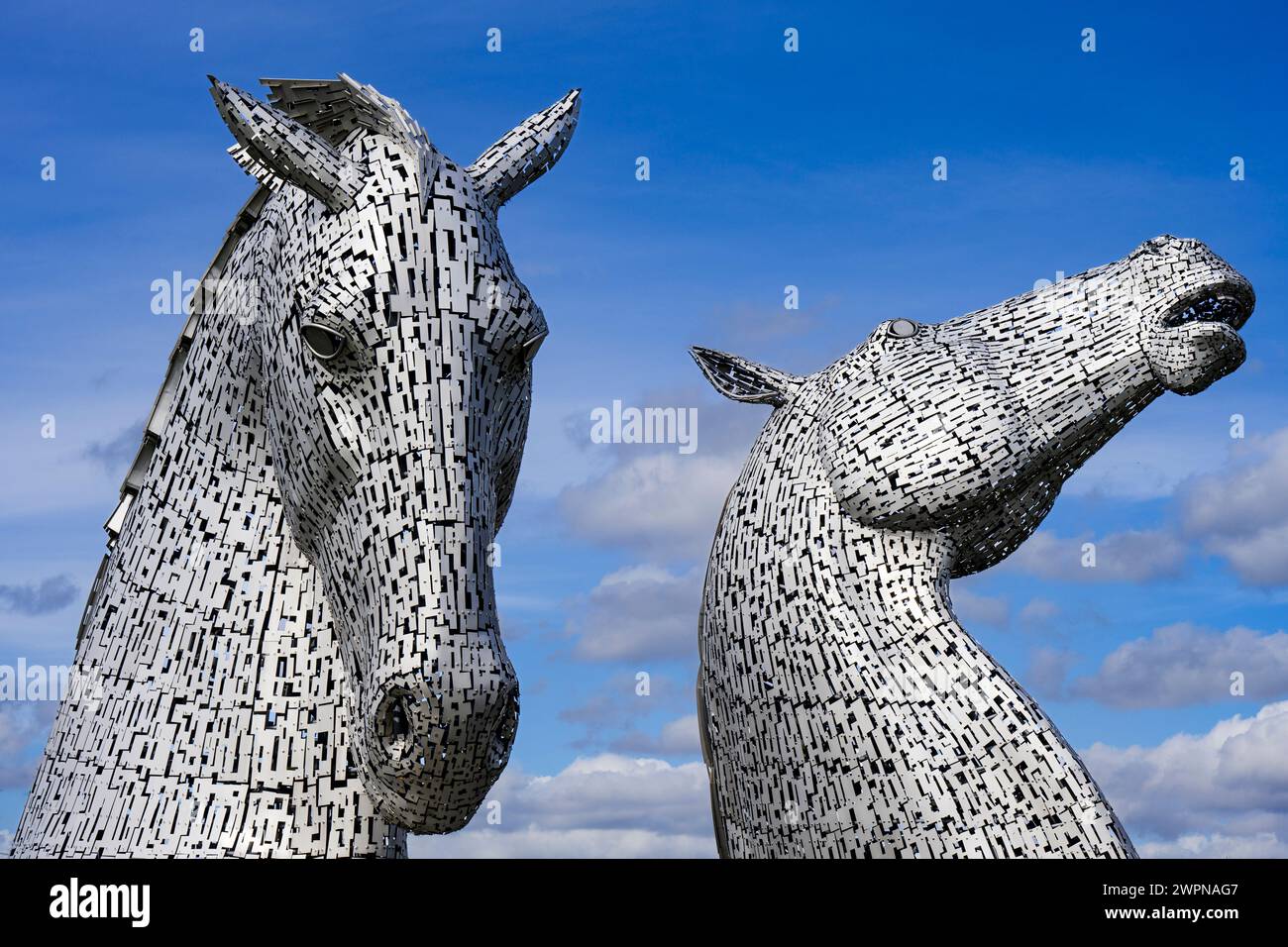 United Kingdom, Scotland, East Coast, Stirling, Falkirk, Kelpies ...