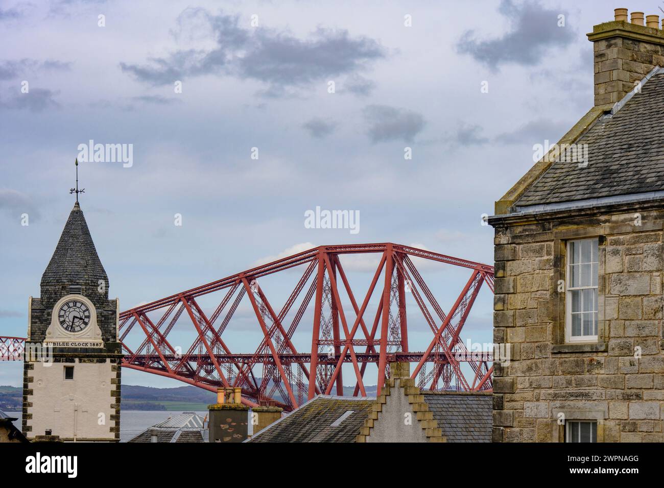 United Kingdom, Scotland, Edinburgh, architecture, Forth Bridge ...