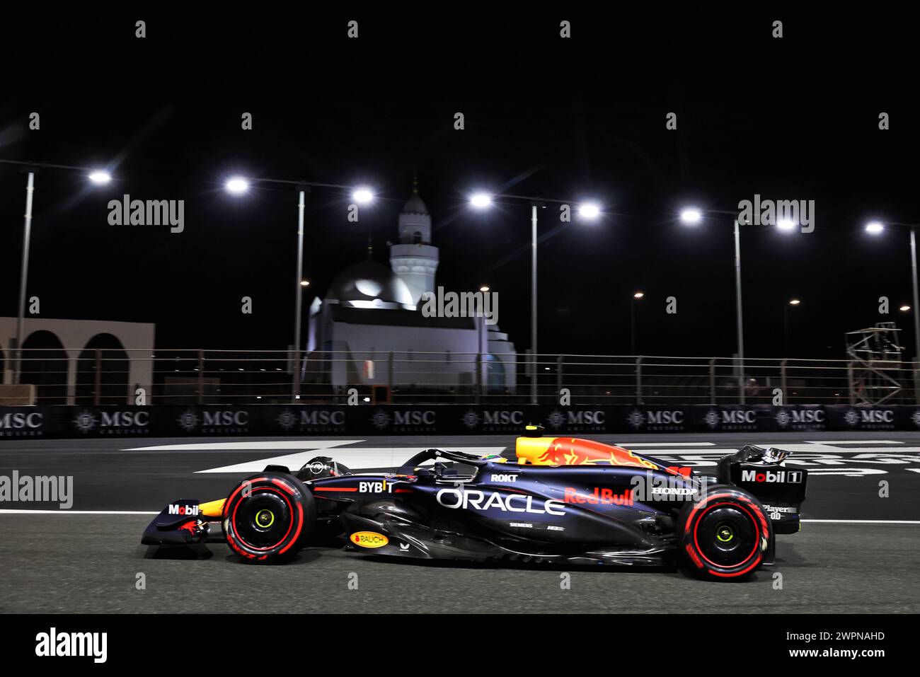 Jeddah, Saudi Arabia. 08th Mar, 2024. Sergio Perez (MEX) Red Bull ...