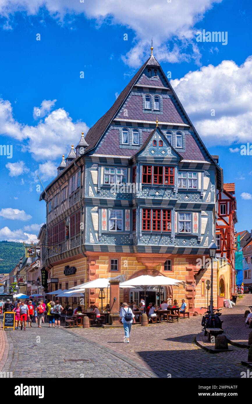Historic gasthaus zum riesen in miltenberg hi-res stock photography and ...