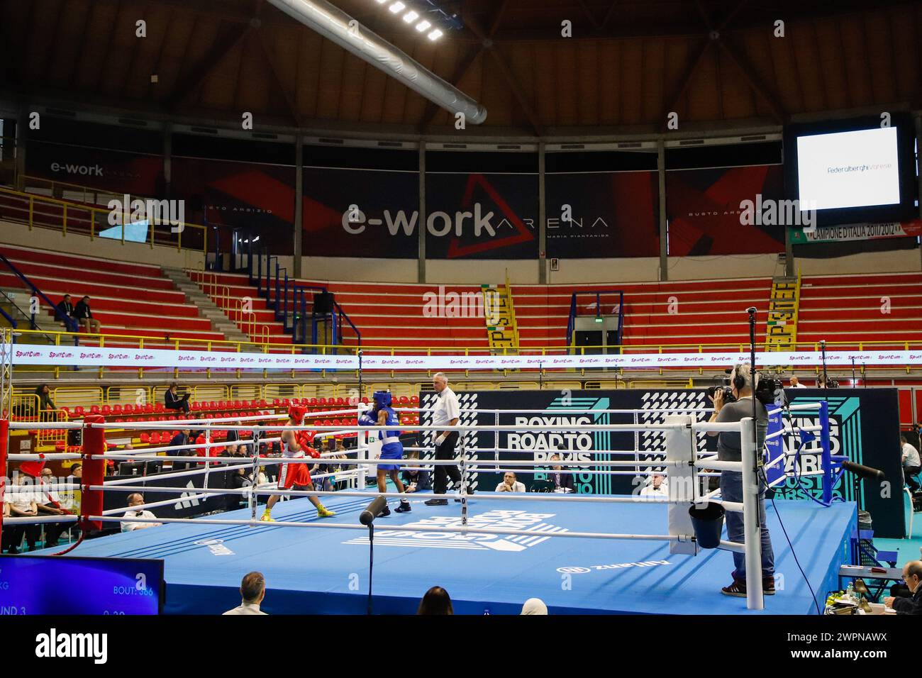 Busto Arsizio, Italy. 06th Mar, 2024. E-Work Arena Busto Arsizio ...