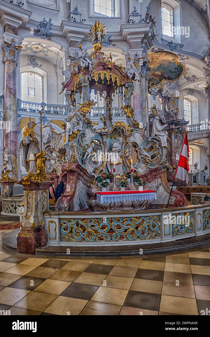 Basilica Vierzehnheiligen in Bad Staffelstein Stock Photo - Alamy