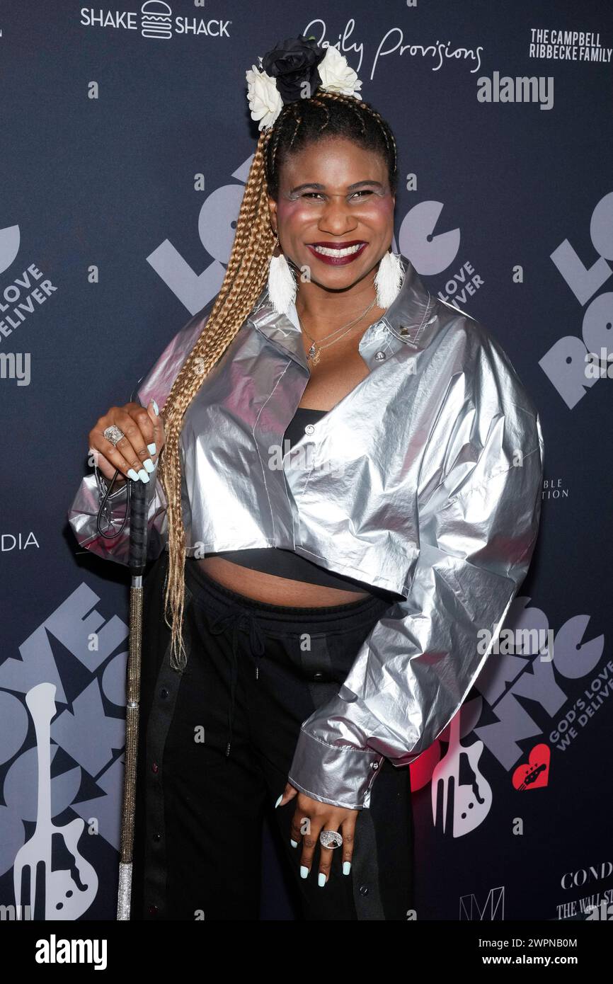 Lachi attends the 8th annual Love Rocks NYC concert benefiting God's ...