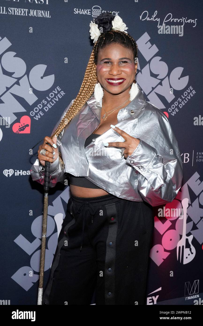 Lachi attends the 8th annual Love Rocks NYC concert benefiting God's Love We Deliver at the ...