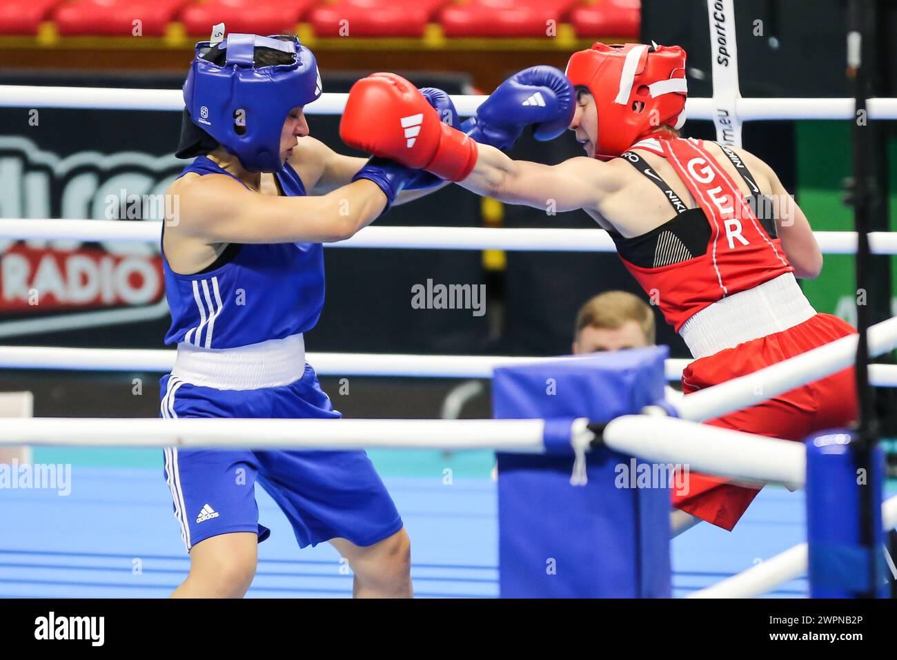 Busto Arsizio, Italy. 06th Mar, 2024. Maxi Carina Kloetzer and Rita ...