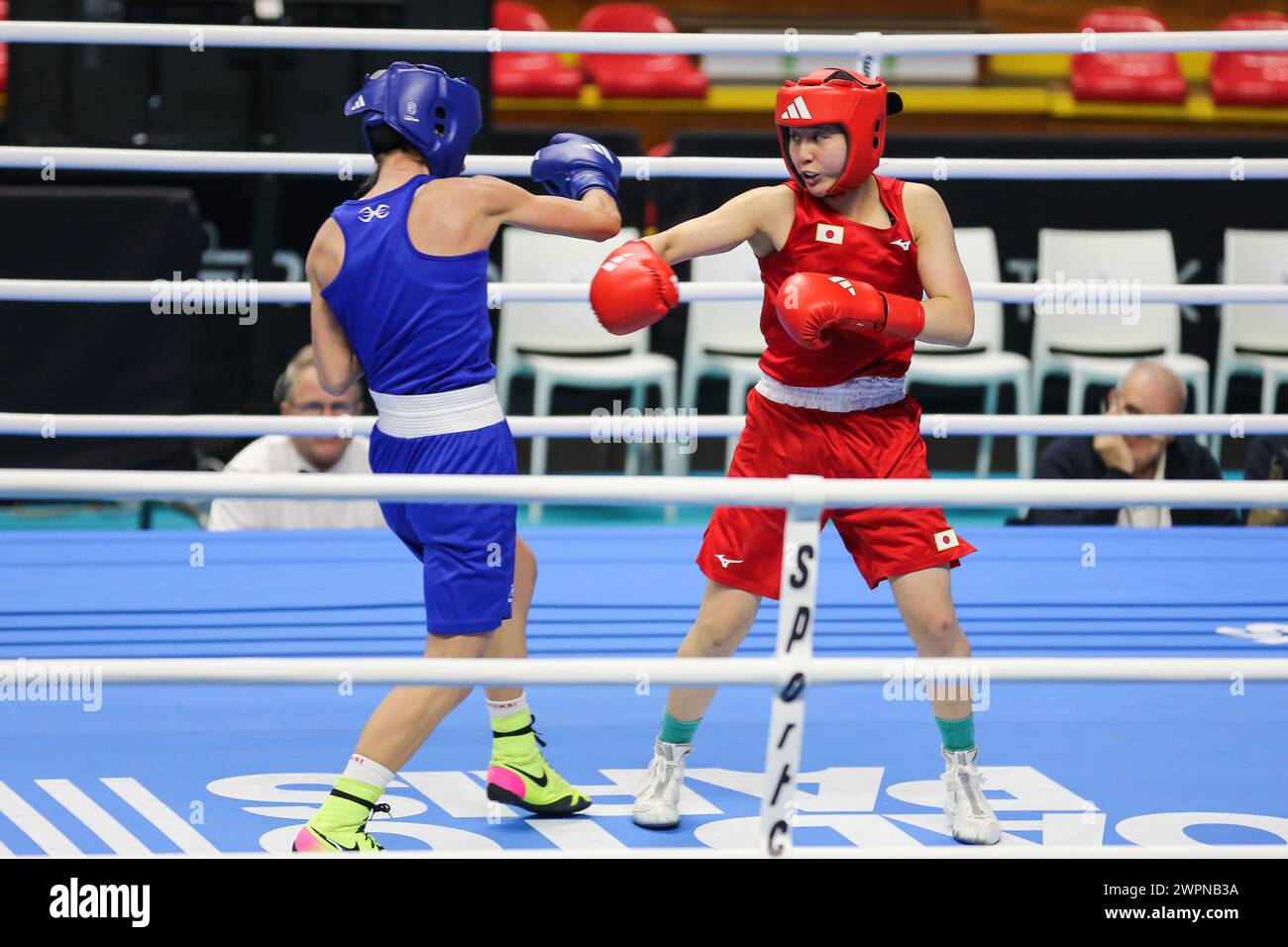 Busto Arsizio, Italy. 06th Mar, 2024. Rinka Kinoshita and Savannah ...