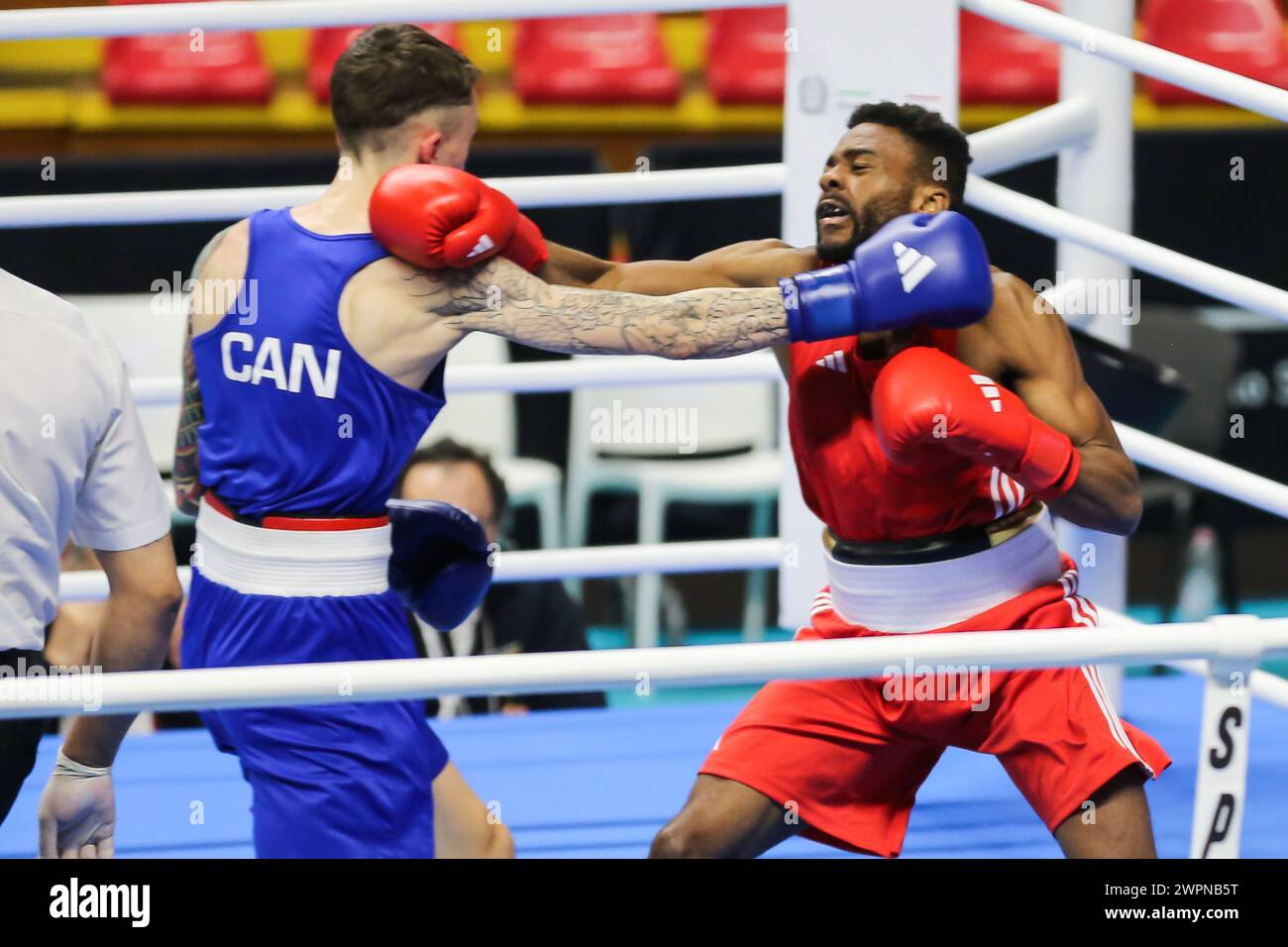 Busto Arsizio, Italy. 06th Mar, 2024. Gomes Pedro Manuel and Tremblay ...