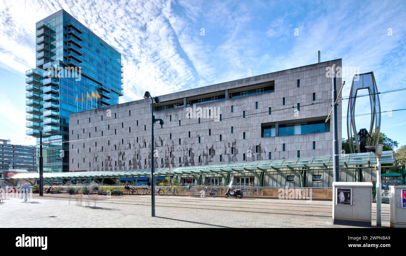 World Trade Center-Beurs, skyscrapers, Coolsingel, Beursplein, city ...