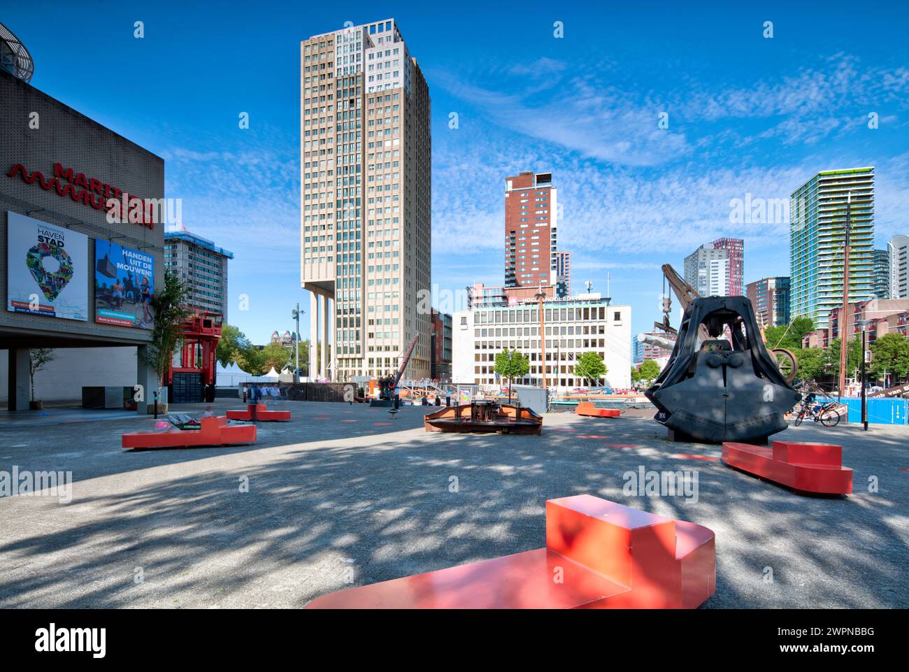 Mariniersmuseum, museum, Wijnhaven, house facade, house view ...