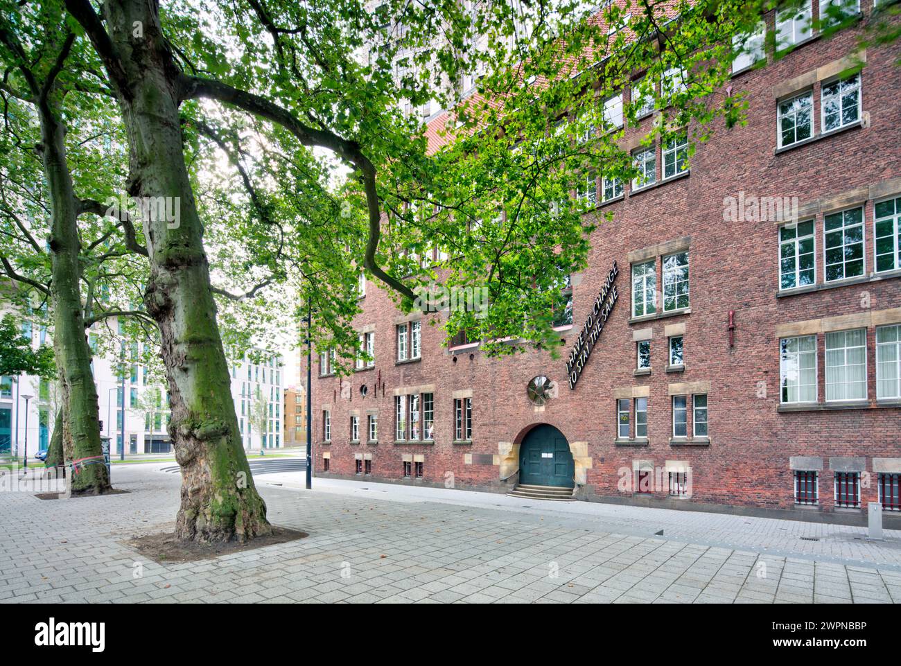 Willem de Kooning Academy, University of Applied Sciences, house facade ...