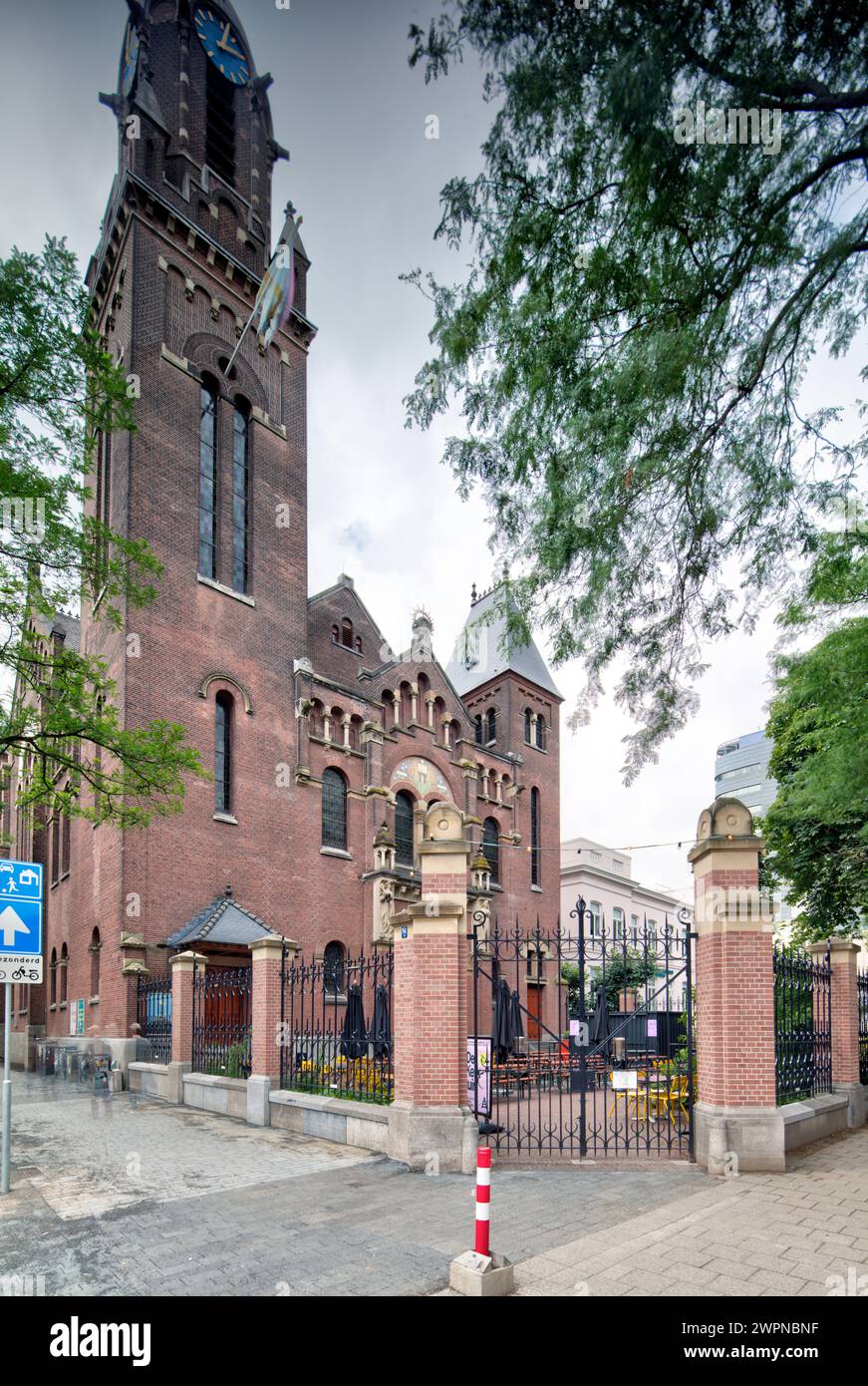 Arminiuskerk, church, Museumpark, museum, house facade, architecture ...