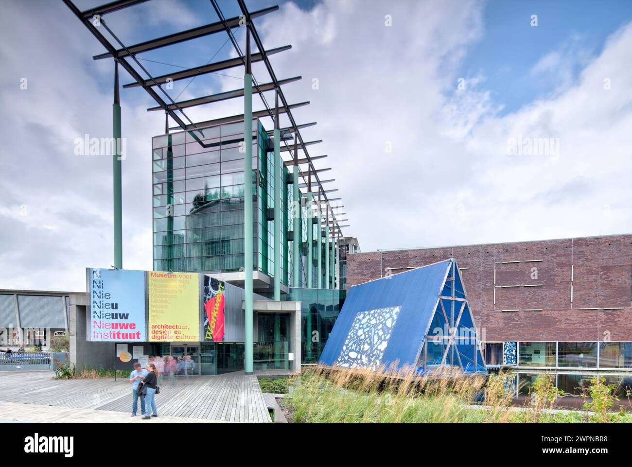 Het Nieuwe Institut museum, museum, museum park, house facade ...