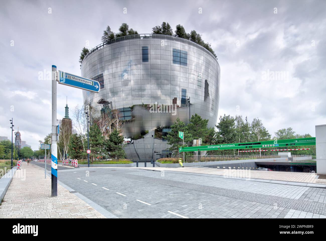 Boijmans Van Beuningen, museum, museum park, house facade, architecture ...