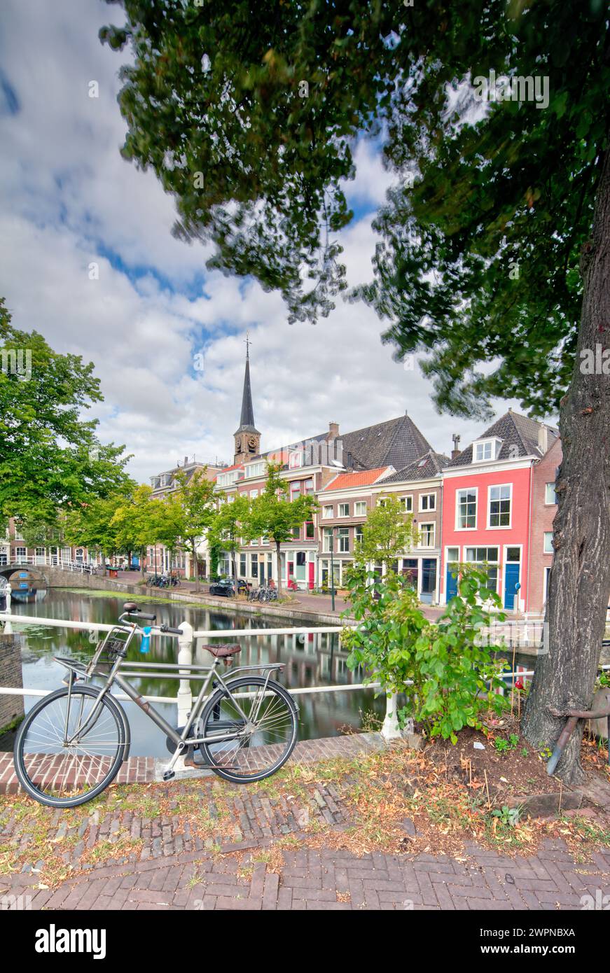 Kolk, canal, canal, water, reflection, historic old town, architecture ...