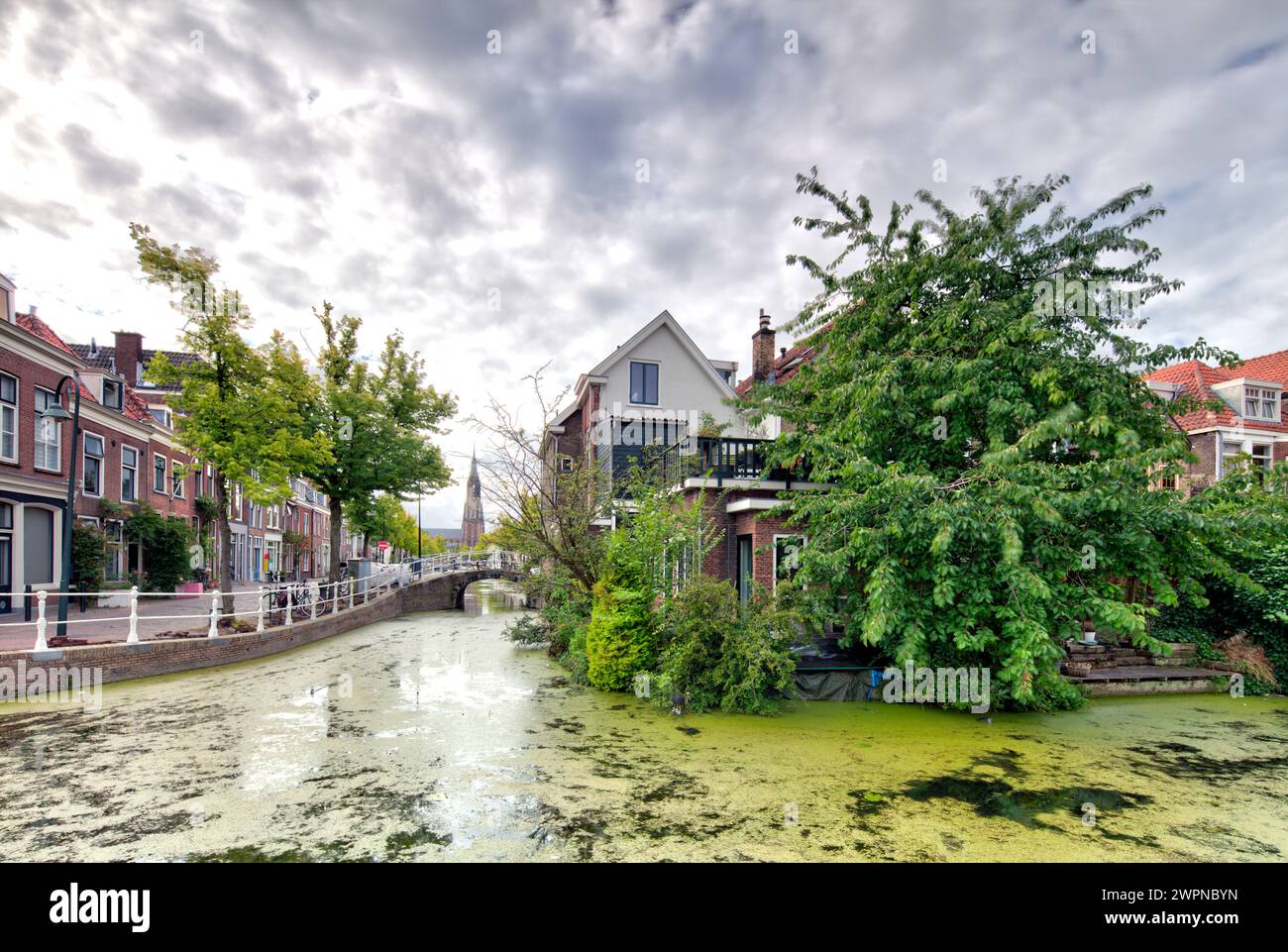 Verwersdijk, canal, canal, water, reflection, historic old town ...