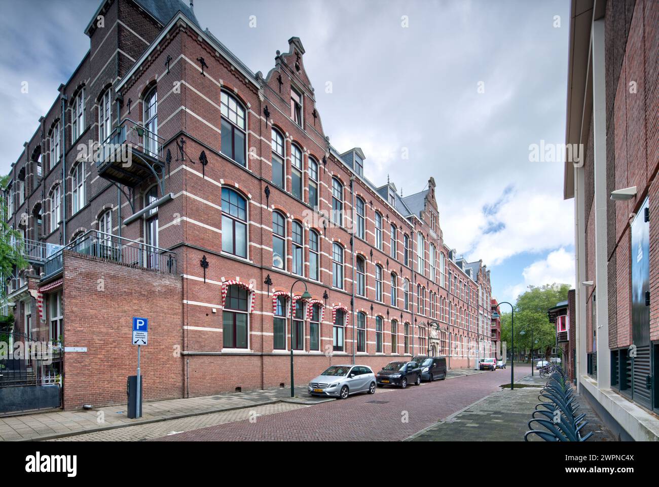 Nieuwelaan, house facade, house view, historic old town, architecture ...