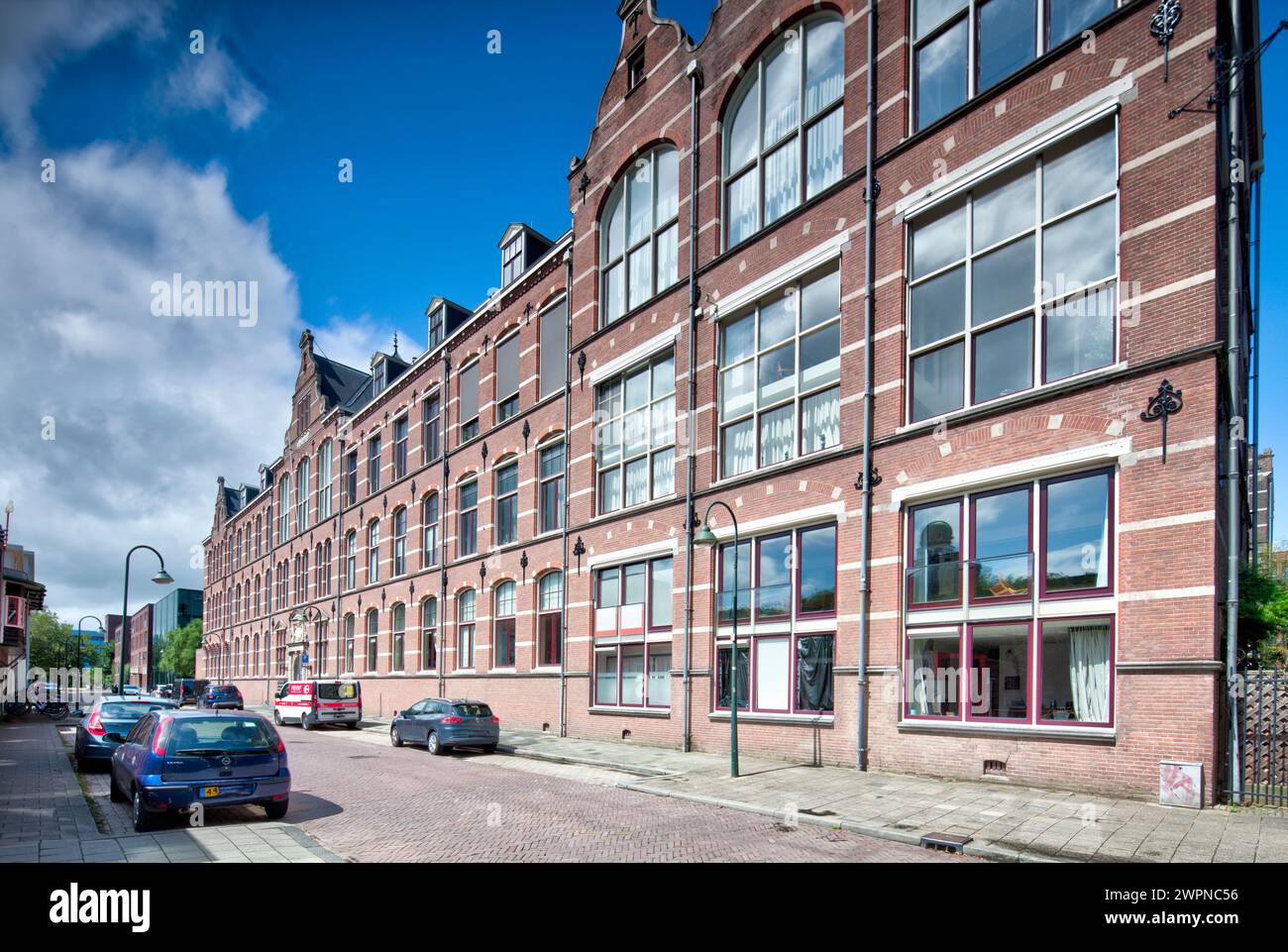 Nieuwelaan, house facade, house view, historic old town, architecture ...