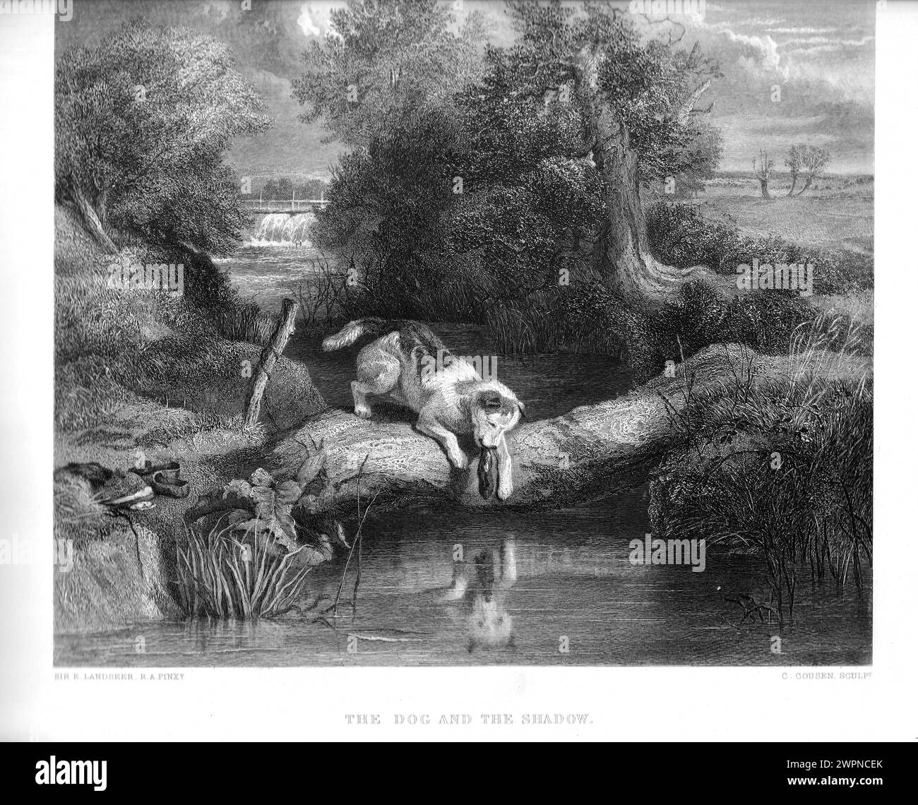 Edward landseer Black and White Stock Photos & Images - Alamy