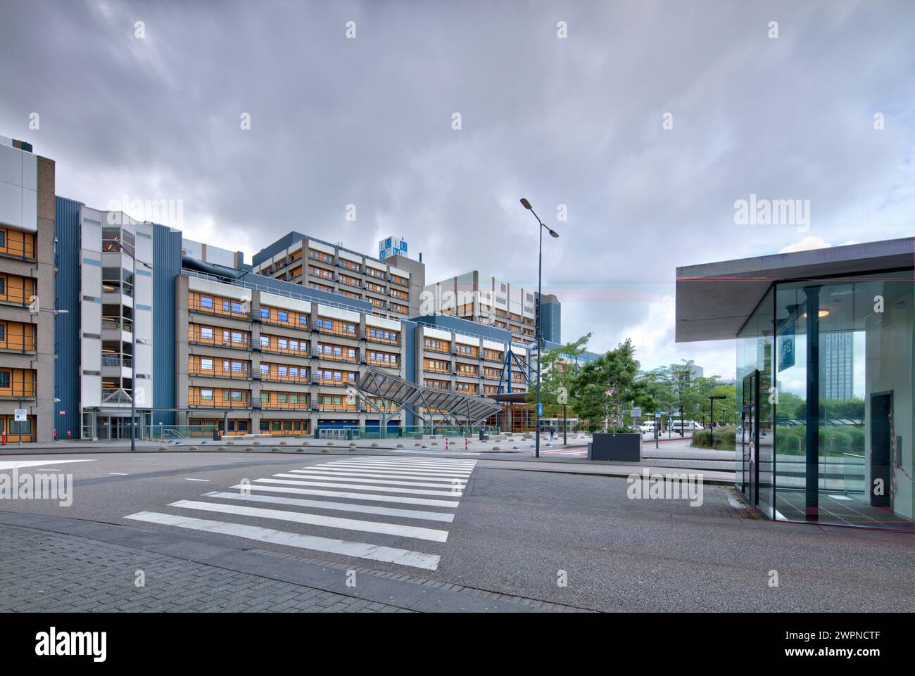 Leiden University Medical Center, hospital, building facade ...
