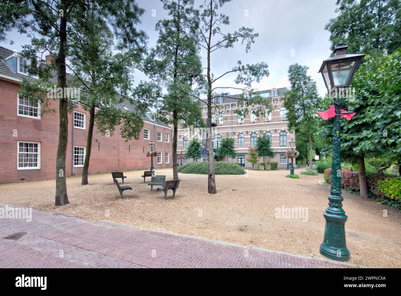 Rembrandt birthplace, monument, memory, architecture, view, Leiden ...