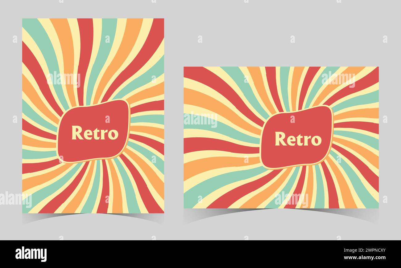 Groovy hippie 70s backgrounds Retro 60s Checkered background with ...