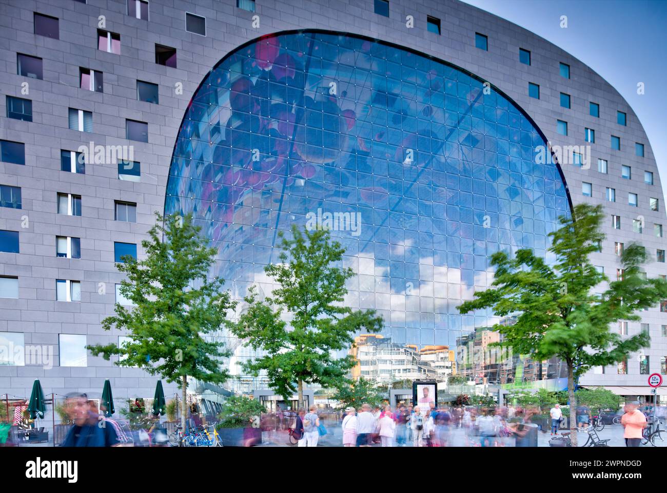 Markthal, market hall, shopping center, house view, architecture, city ...