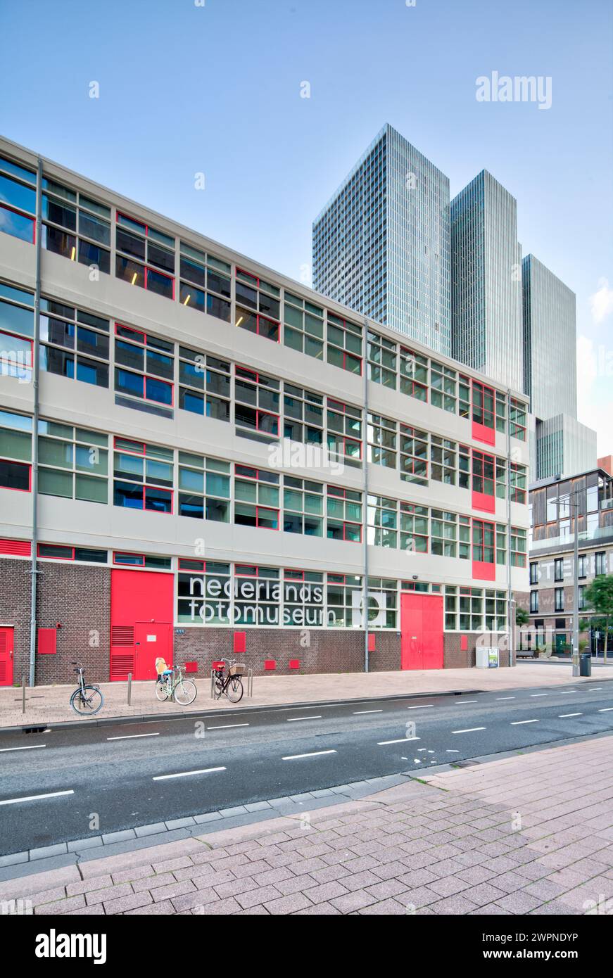 Photomuseum, Wilhelminakade, skyscrapers, house facade, landmark ...