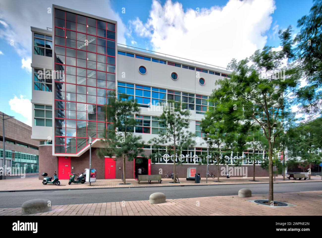 Photomuseum, Wilhelminakade, skyscrapers, house facade, landmark ...
