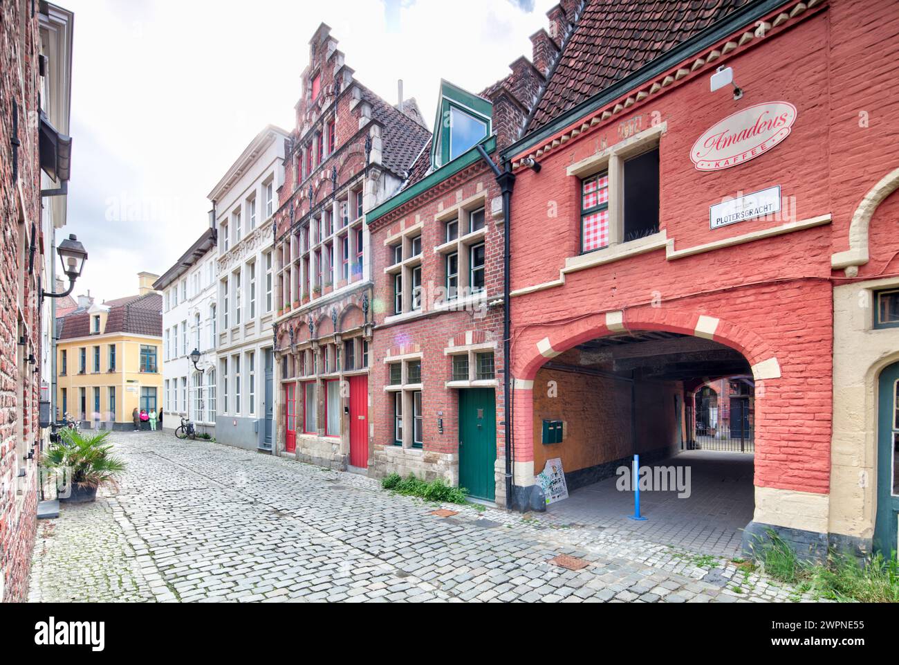 Amadeus, Restaurant, Patershol, house facade, architecture ...