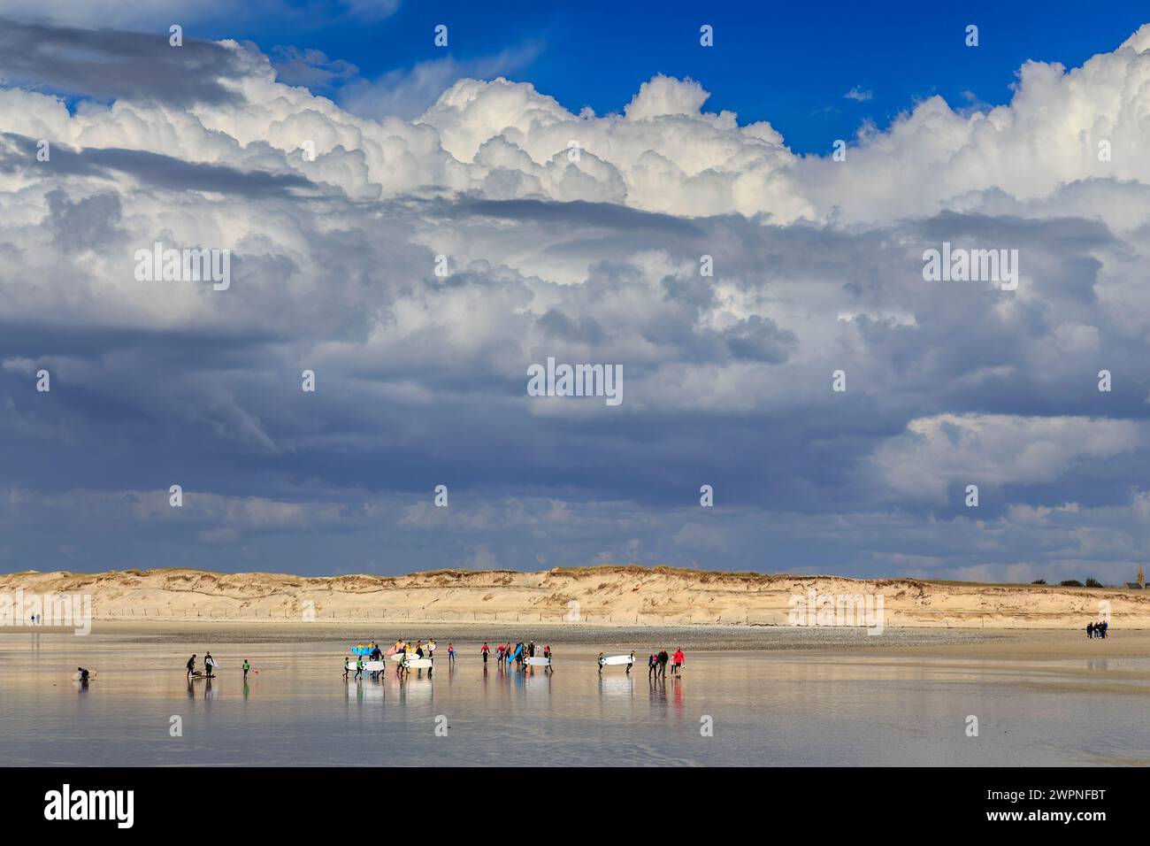 Plage de la Torche, Finistere, Brittany Stock Photo - Alamy