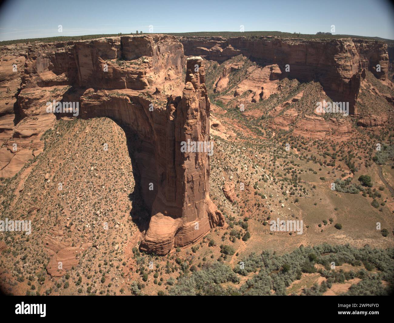 Spider rock aerial hi-res stock photography and images - Alamy