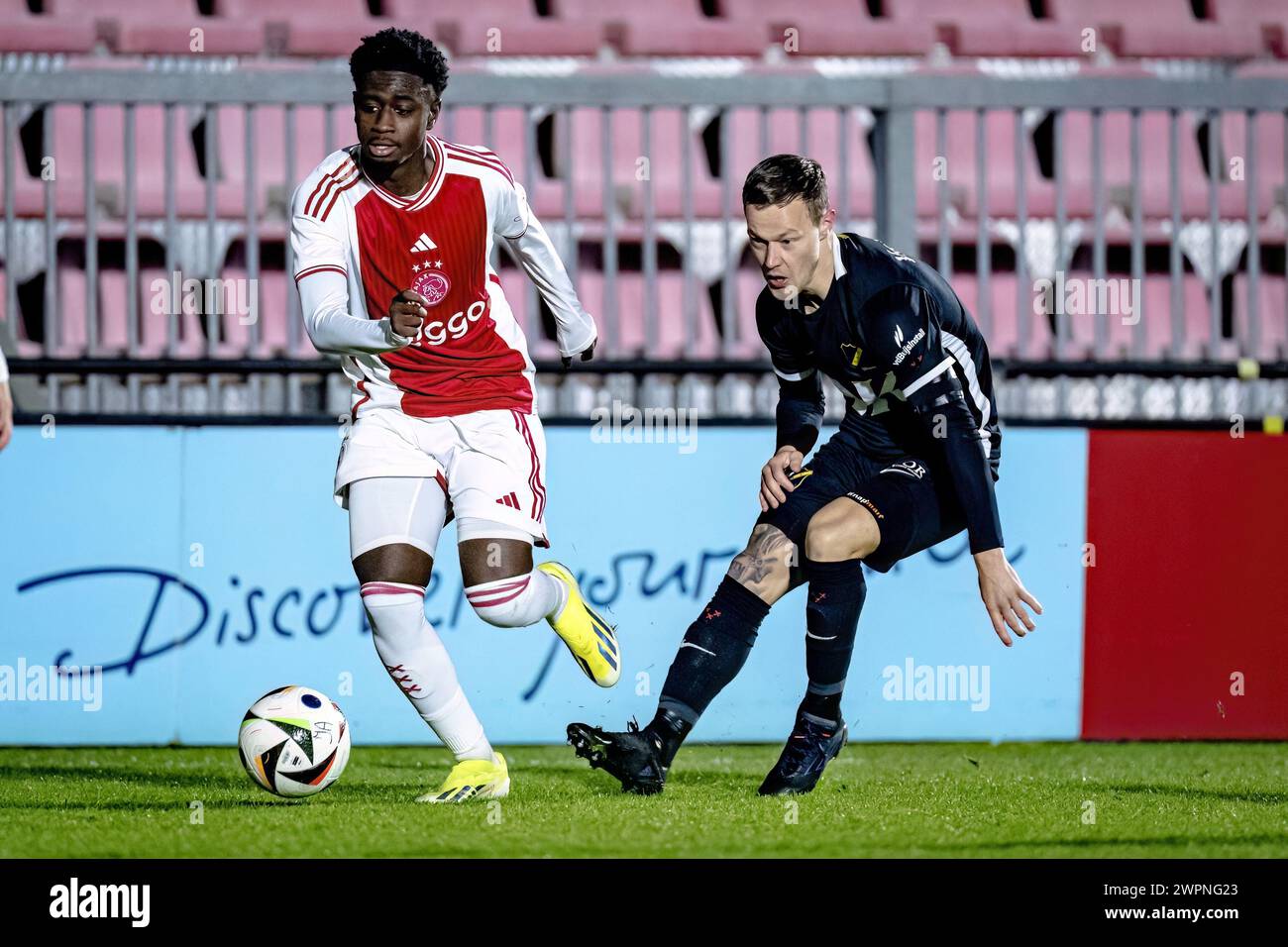 AMSTERDAM, Netherlands. 08th Mar, 2024. football, Sportpark De Toekomst ...