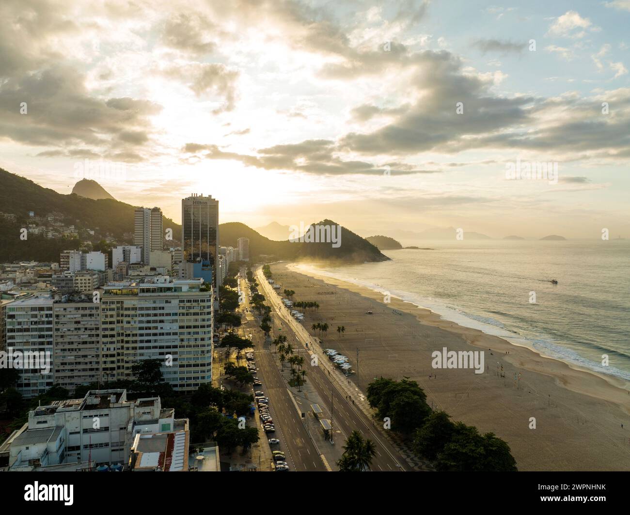 Rio de Janeiro sunrise Stock Photo - Alamy