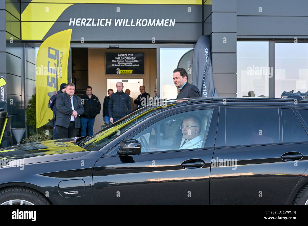 Bauernprotest, Poendorf 08.03.2024, Poendorf, AUT, Bauernprotest, im ...