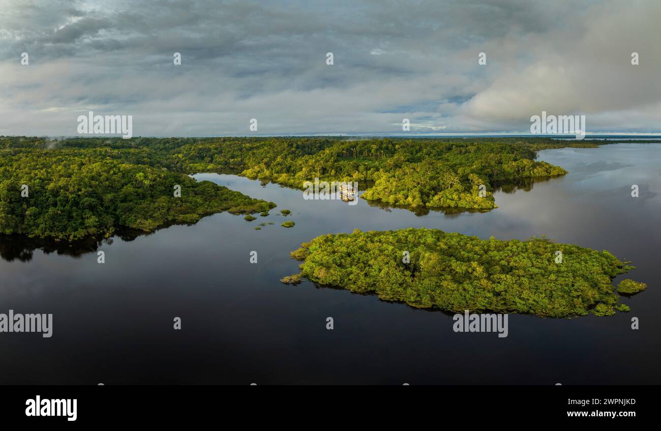 Amazon rainforest brazil aerial shot hi-res stock photography and ...
