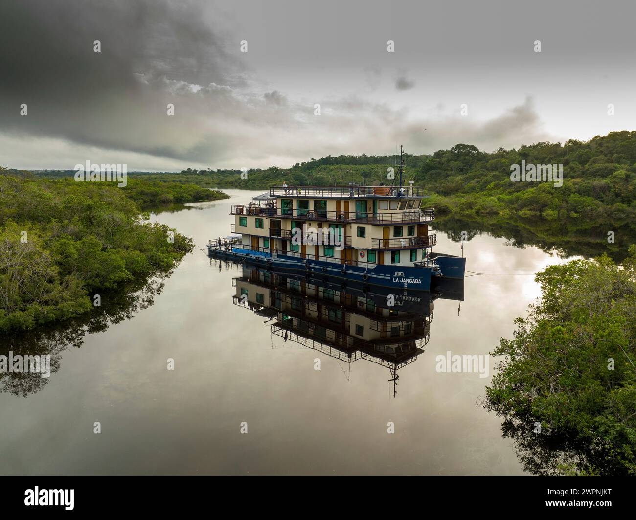 Brazil amazon river bird's eye hi-res stock photography and images - Alamy