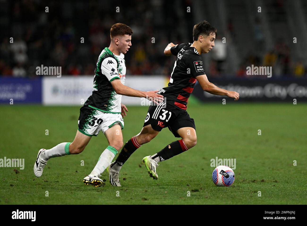 8th March 2024; CommBank Stadium, Sydney, NSW, Australia: A-League ...