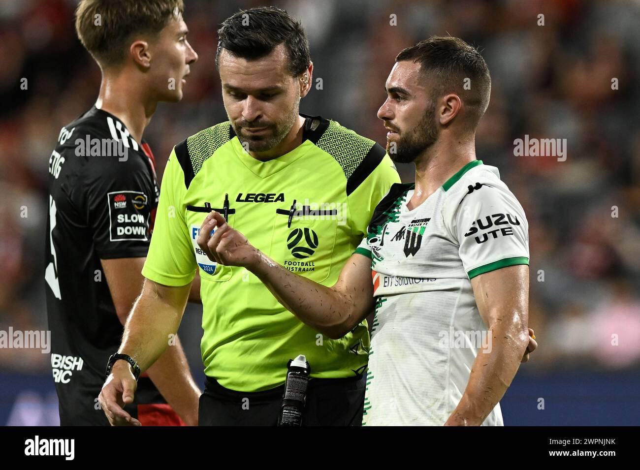8th March 2024; CommBank Stadium, Sydney, NSW, Australia: A-League ...