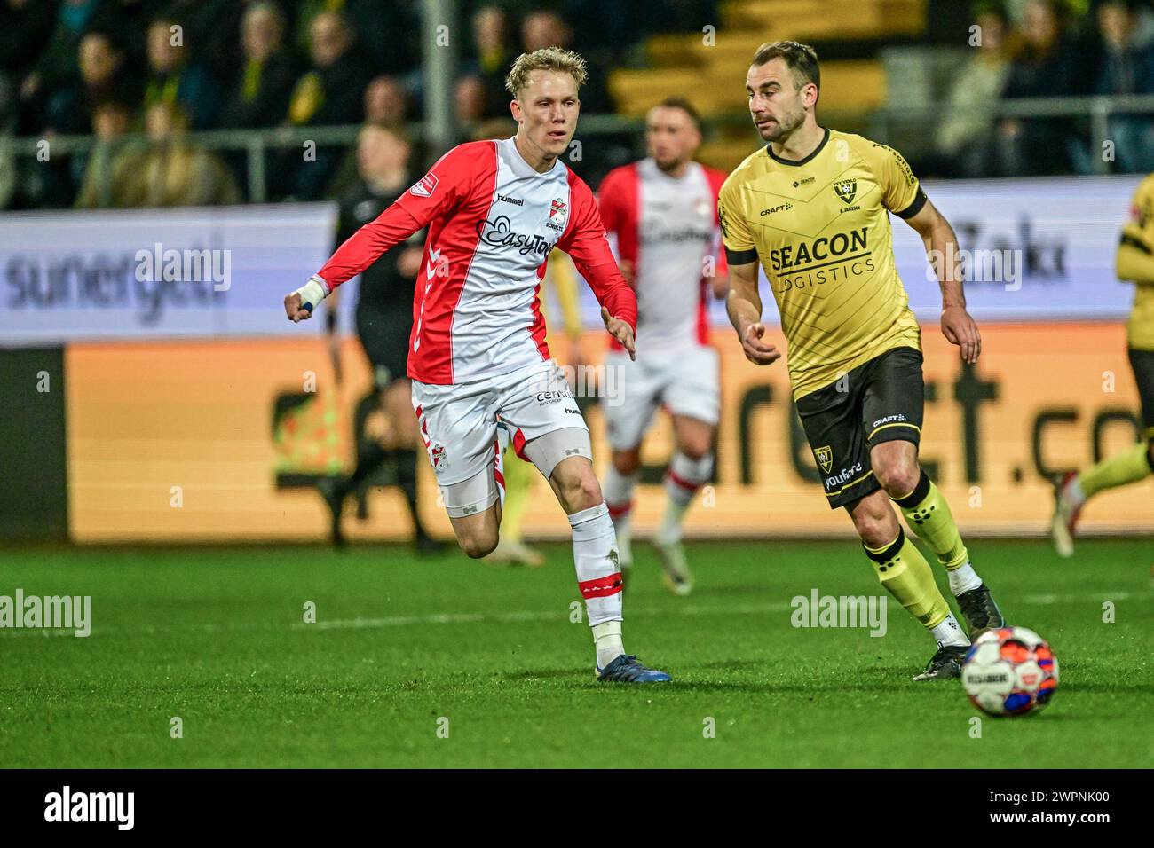 Venlo, Netherlands. 08th Mar, 2024. VENLO, 08-03-2024, Covebo Stadion ...