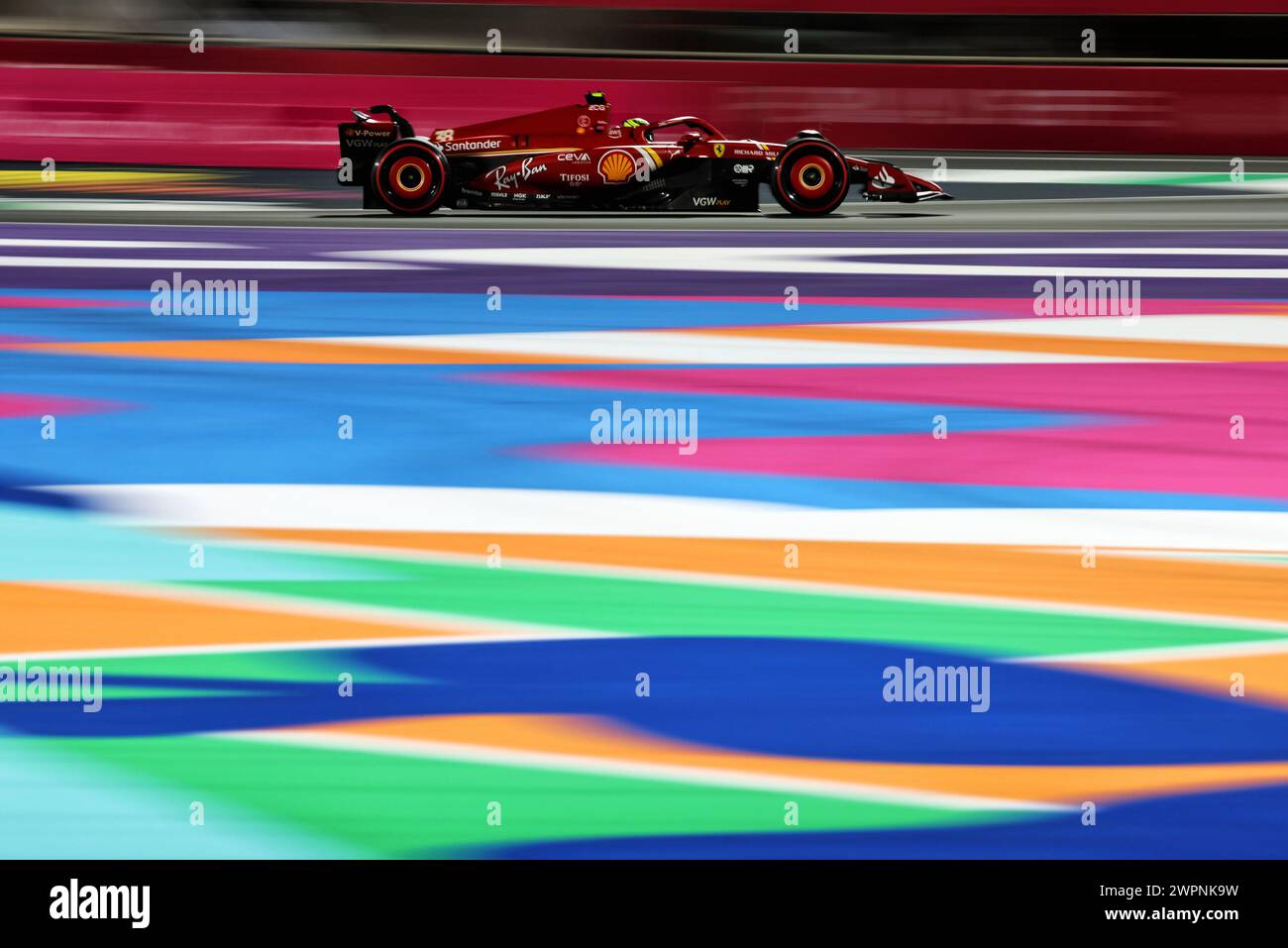 Jeddah, Saudi Arabia. 08th Mar, 2024. Oliver Bearman (GBR) Ferrari SF-24 Reserve Driver. Formula ...