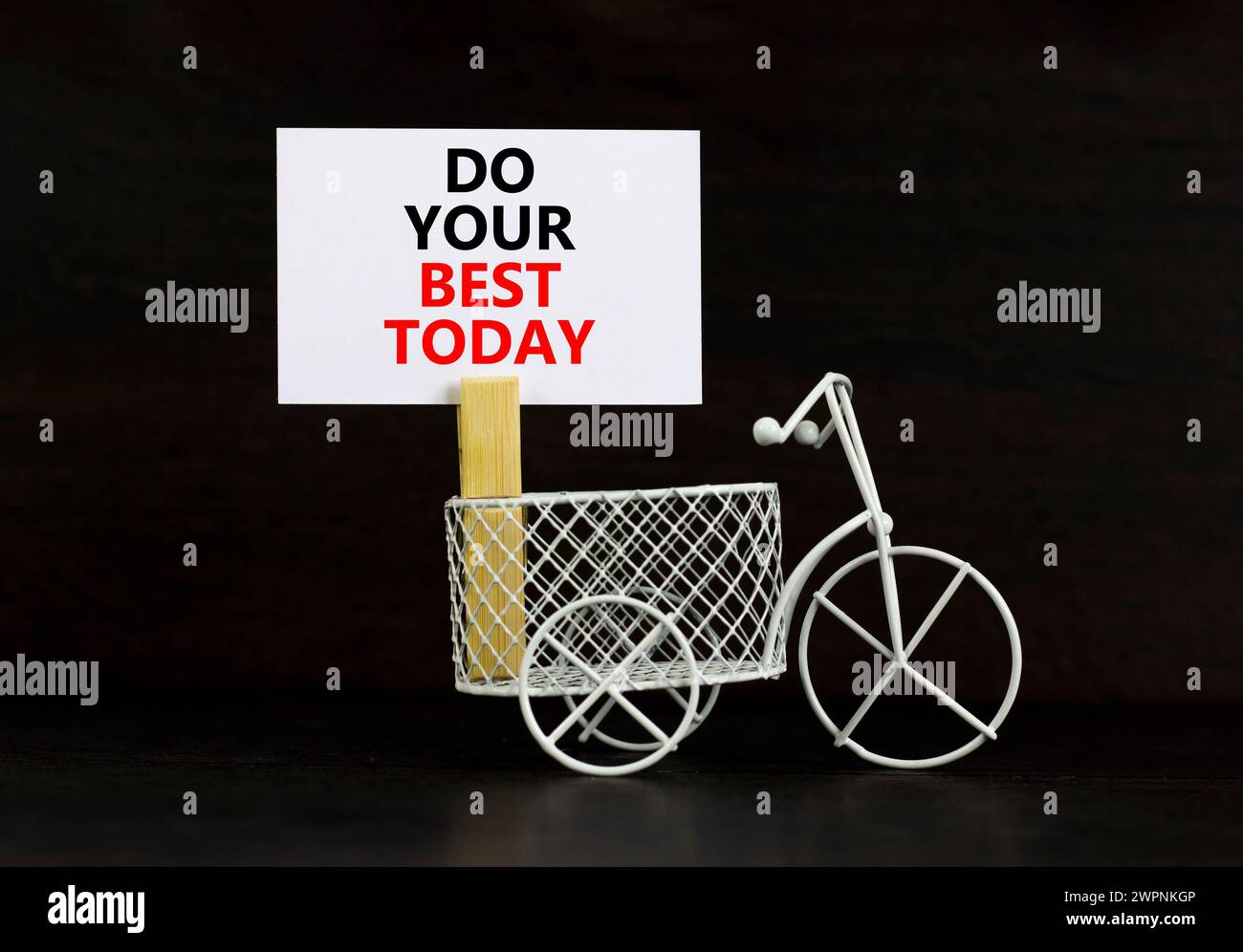 Do your best today symbol. Concept words Do your best today on ...