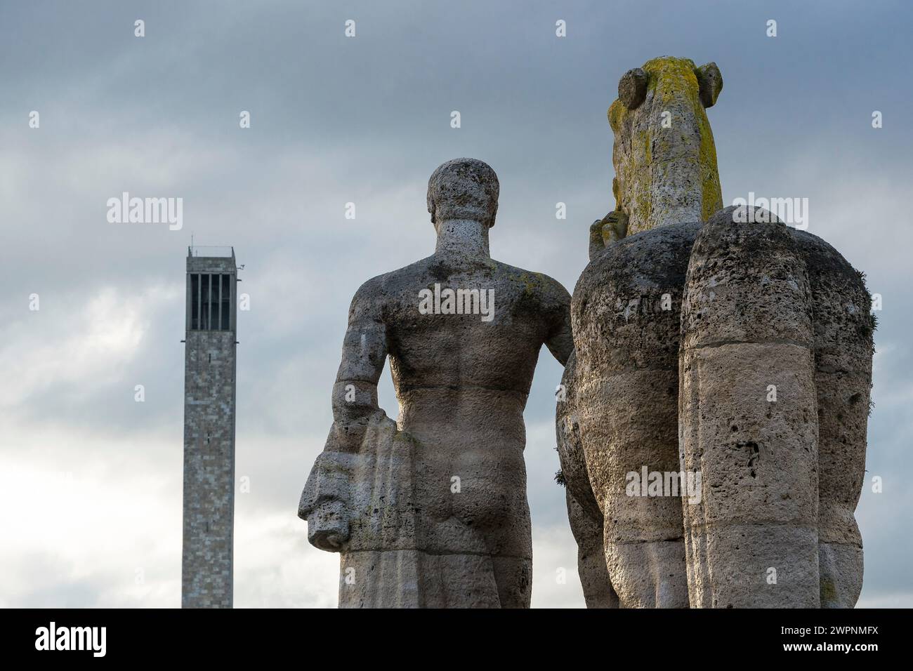 Bell tower olympic stadium hi-res stock photography and images - Alamy