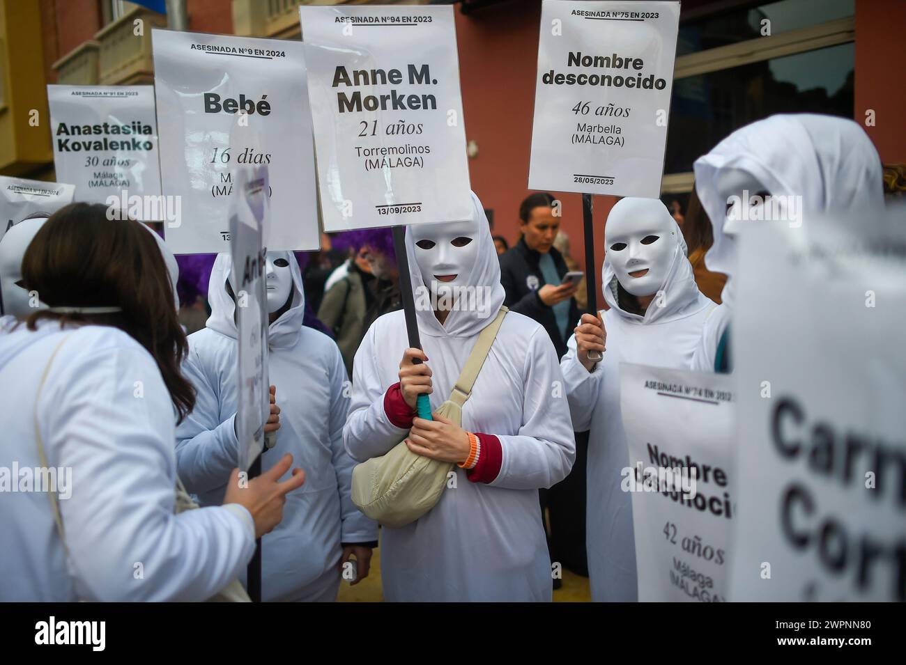 Women dressed in costumes participated in the vibrant demonstration of ...