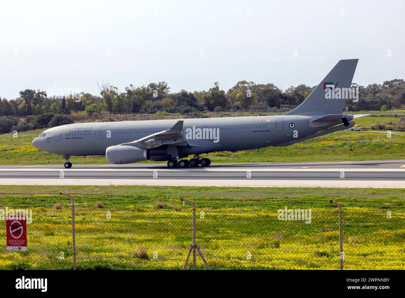 UAE Air Force Airbus A330-243MRTT (REG: EC-345) fresh out of the ACM ...