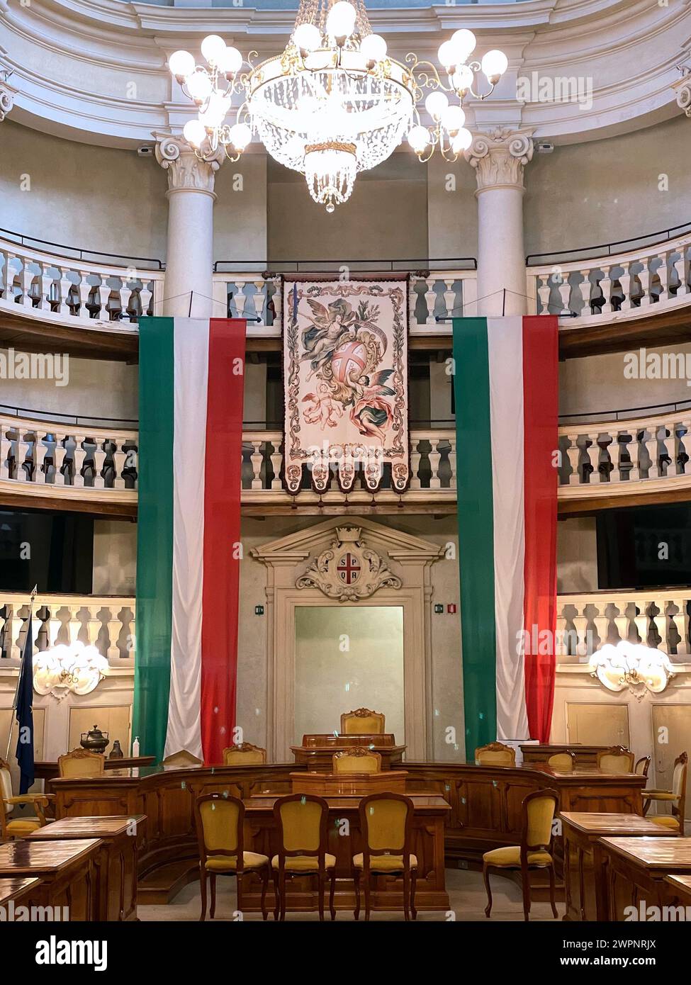 The Tricolor Room, the place where the Italian flag was born: the hall ...