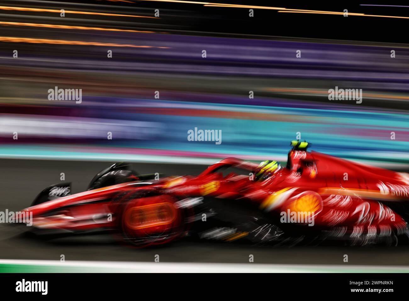 Jeddah, Saudi Arabia. 08th Mar, 2024. Oliver Bearman (GBR) Ferrari SF-24 Reserve Driver. Formula ...