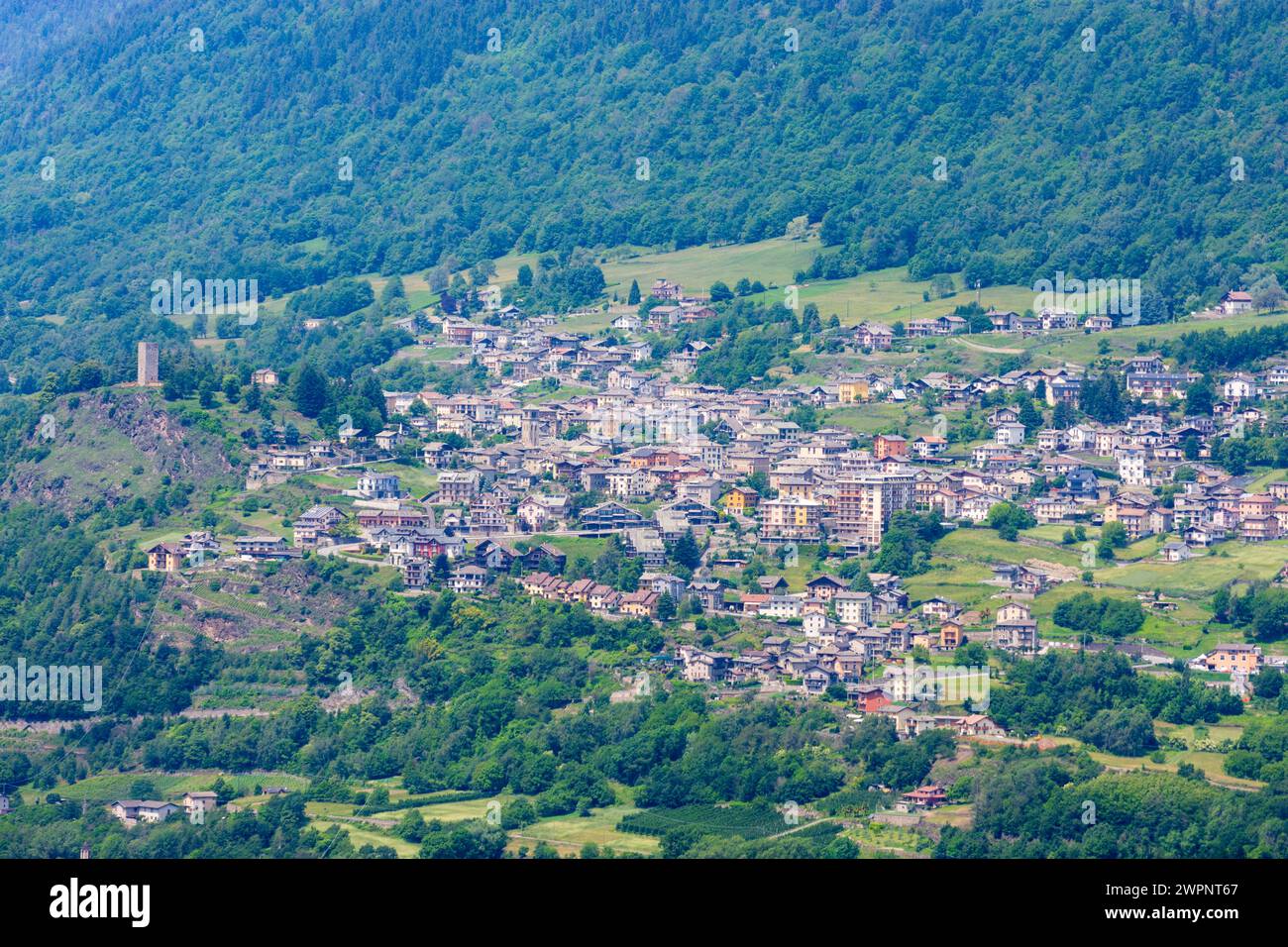Village teglio hi-res stock photography and images - Alamy
