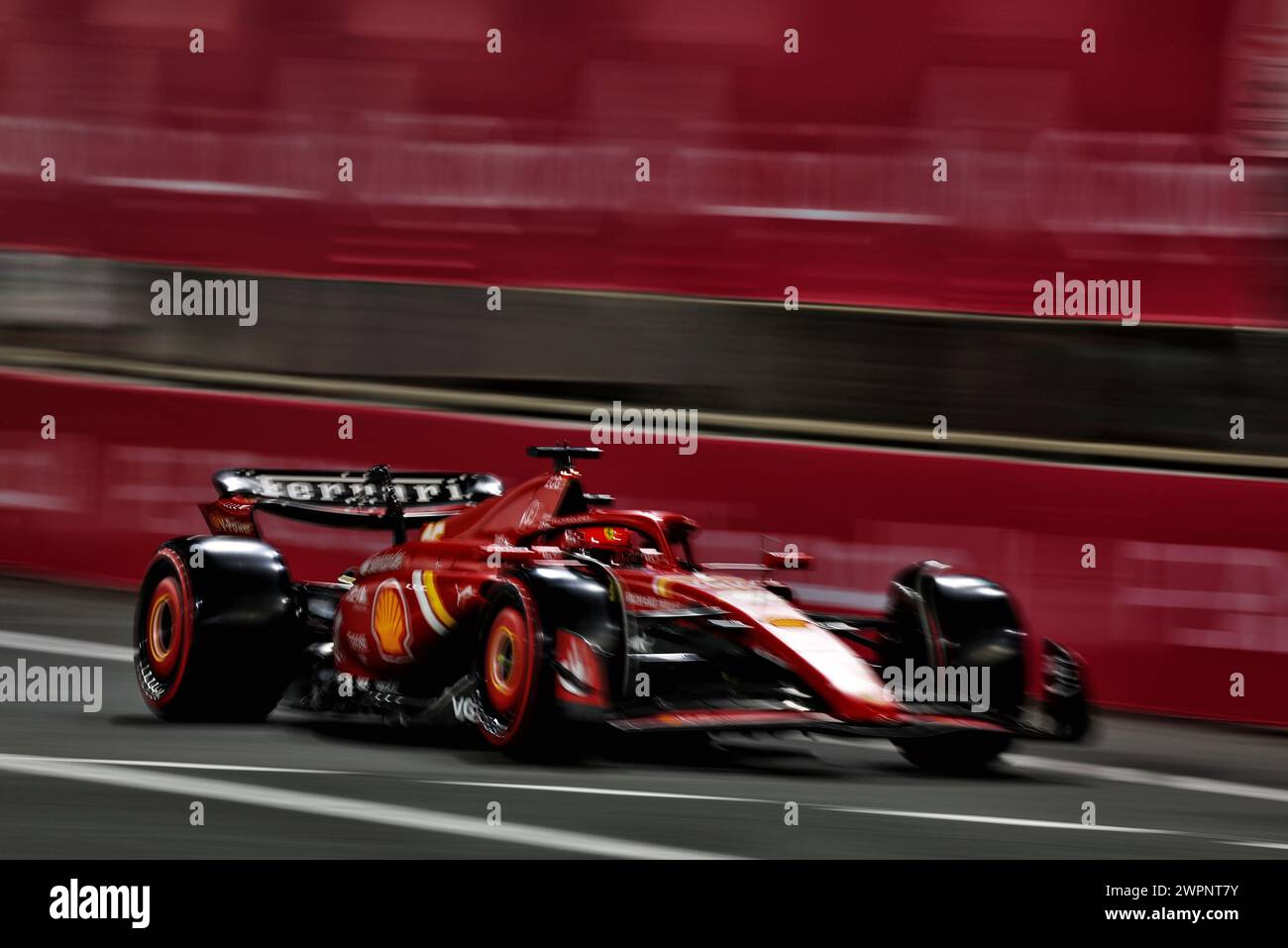 Jeddah, Saudi Arabia. 08th Mar, 2024. Charles Leclerc (MON) Ferrari SF-24. Formula 1 World ...